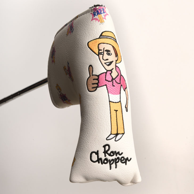 Ron's Putter White Patterned Head Cover – RonChopper